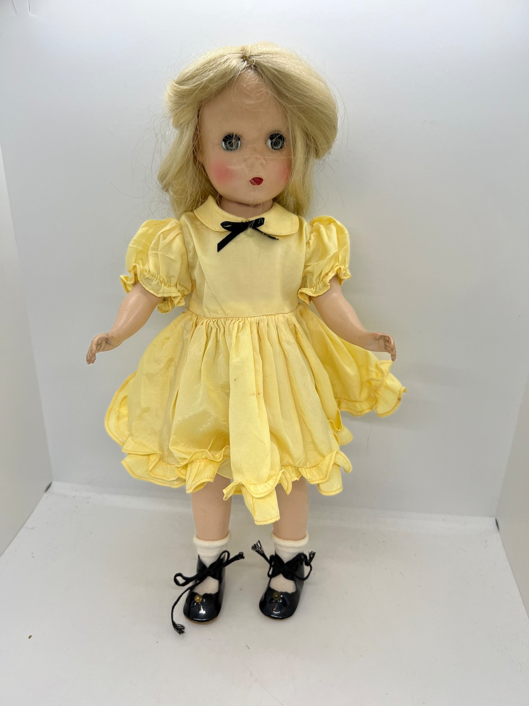1950’s Vintage Maggie Face Unmarked Madam Alexander 14” Doll as Alice ...