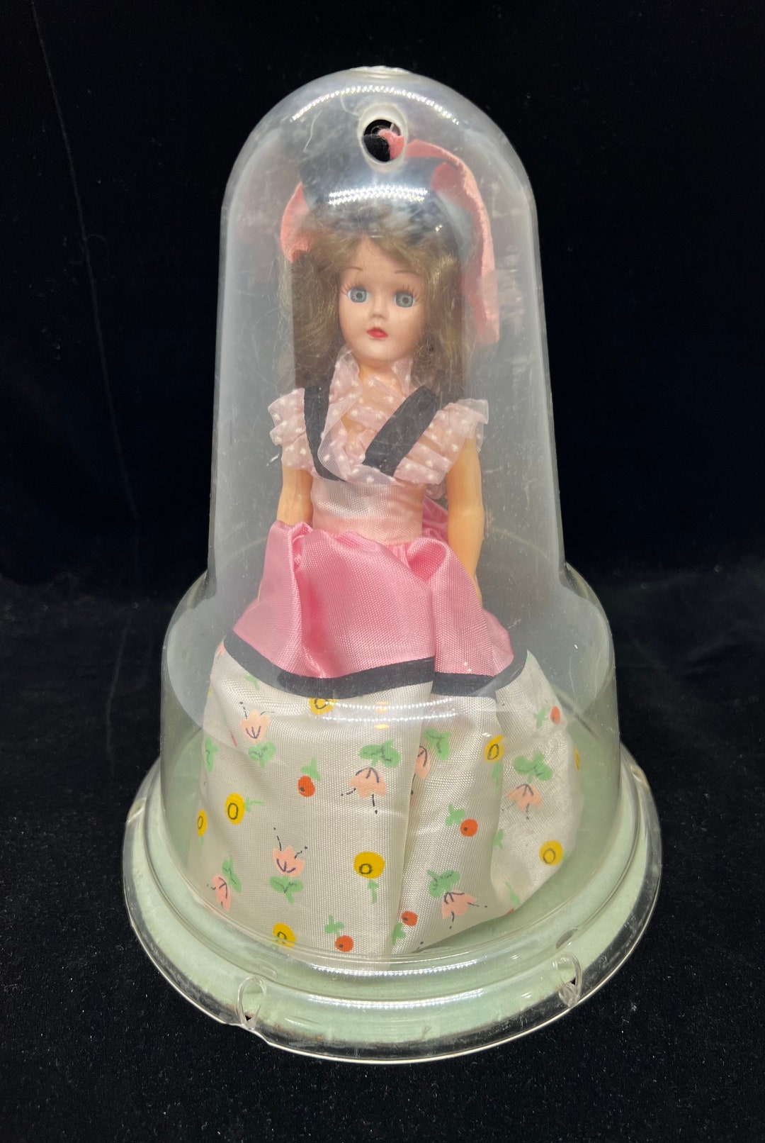 Vintage 1950’s Marcie 7.5” Pretty Belle Doll in Plastic Bell Dome - Etsy