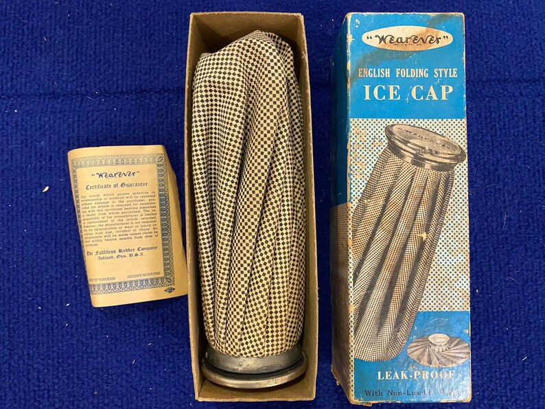 Vintage 1930’s Wearever English Folding Style Ice Cap - Etsy