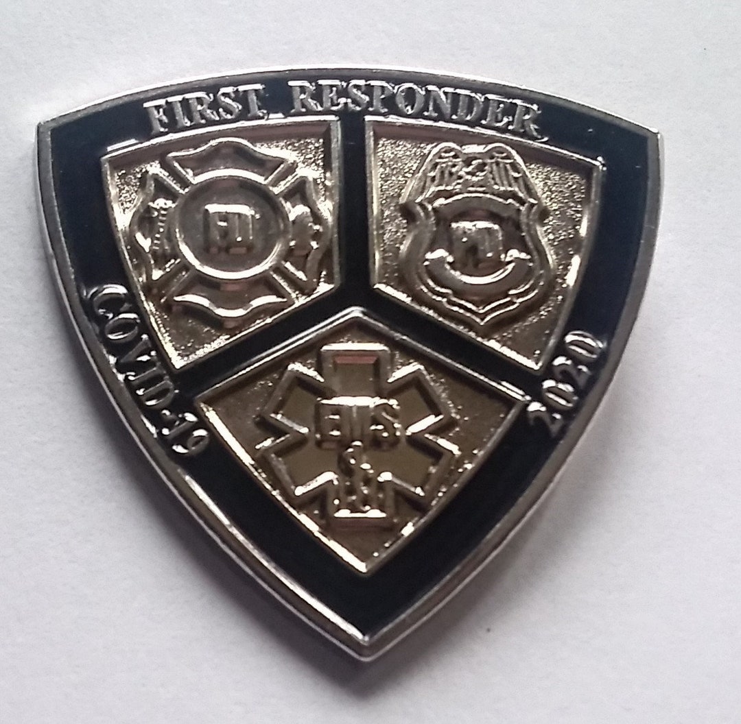 2020 First Responder Honor Pin Fire, Police EMS EMT Paramedic - Etsy