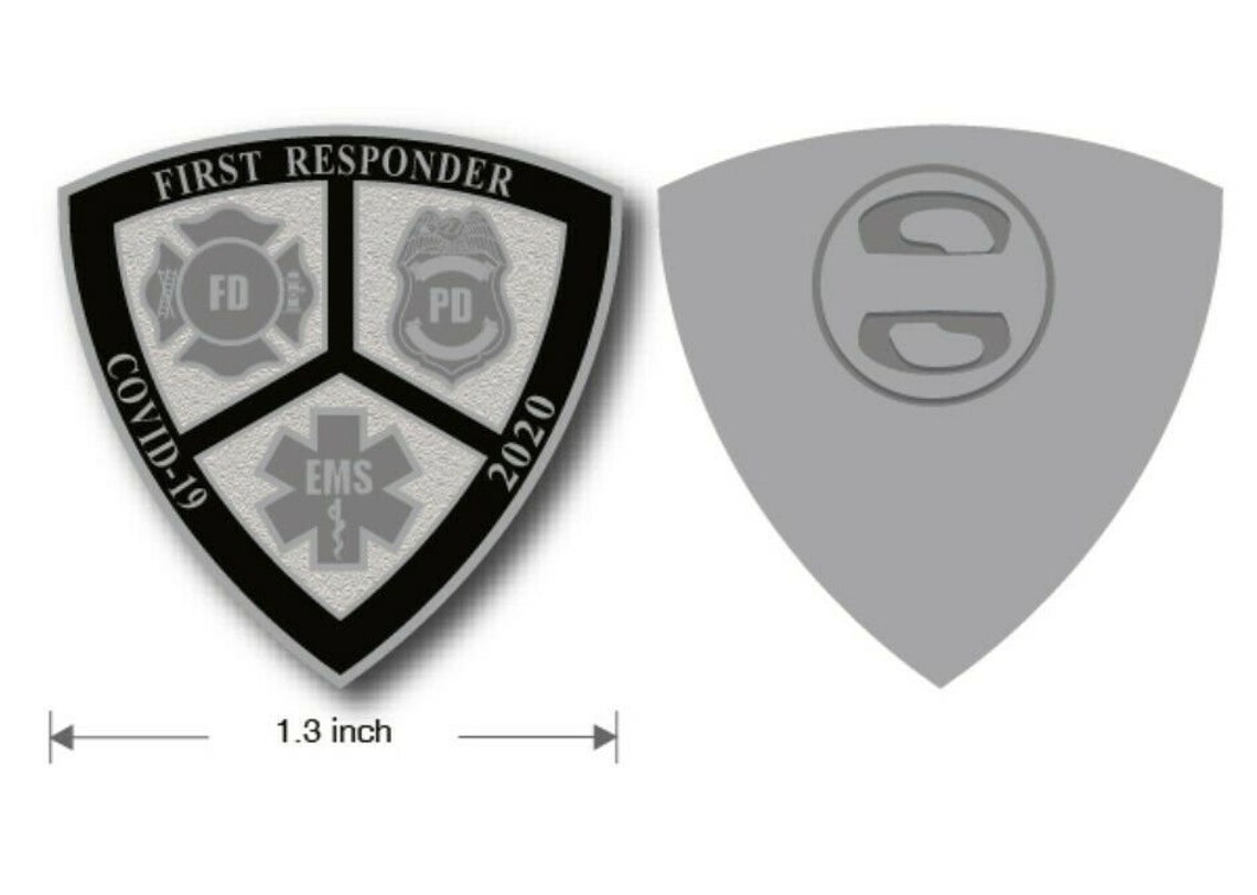 2020 First Responder Honor Pin Fire, Police EMS EMT Paramedic - Etsy