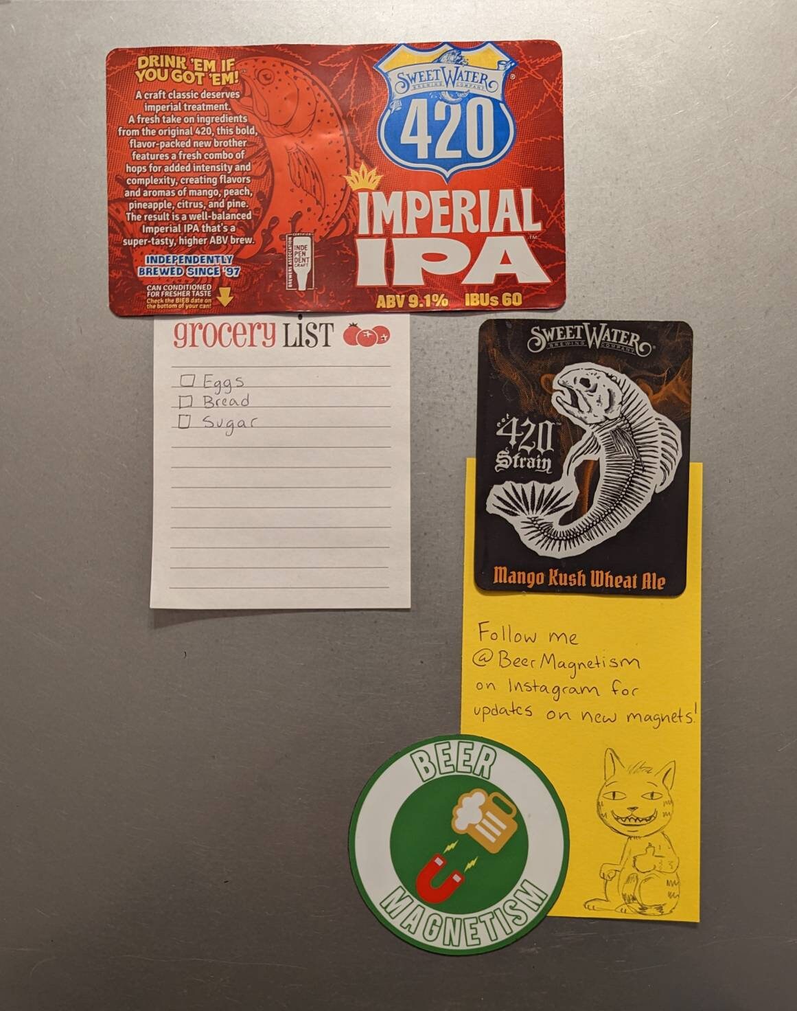 Sweetwater Sweet Water Brewing 420 Strain IPA Mango Kush - Etsy