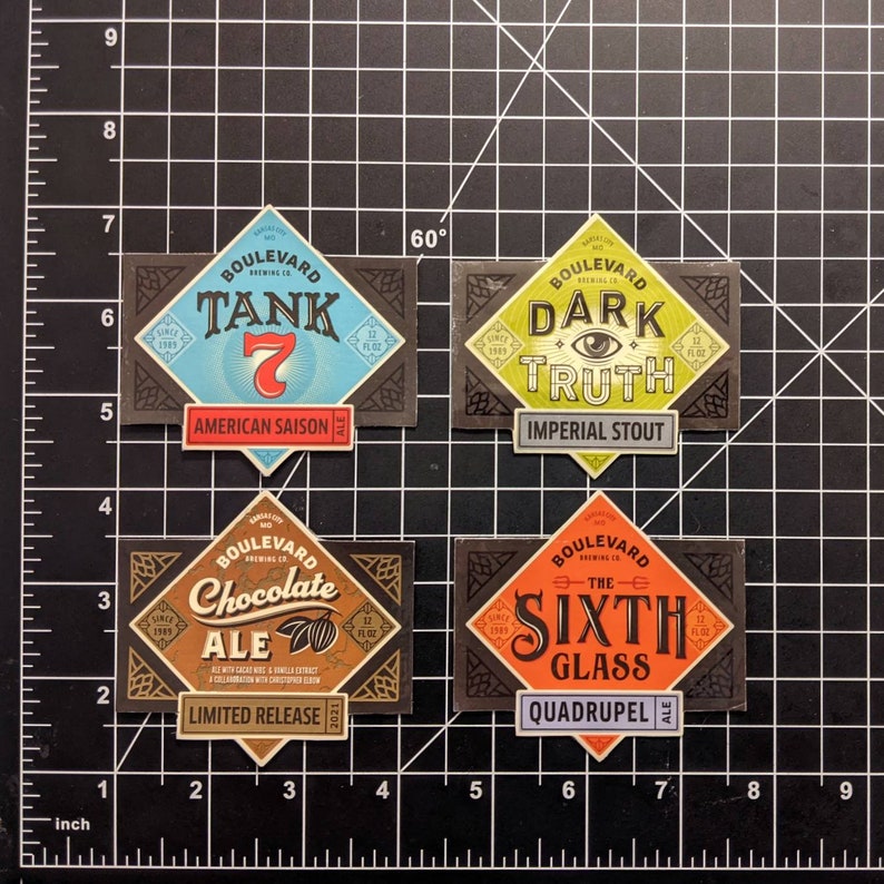 Craft Beer Magnet Boulevard Brewing Space Camper Cosmic IPA - Etsy.de