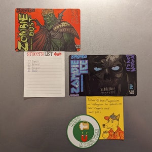 Craft Beer Magnet 3 Three Floyds Zombie Dust, Ice, Speed Castle ...