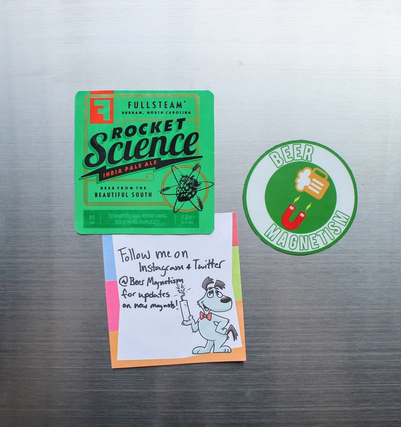 Beer Magnetism Fullsteam Brewing Humidity American Pale Ale / - Etsy