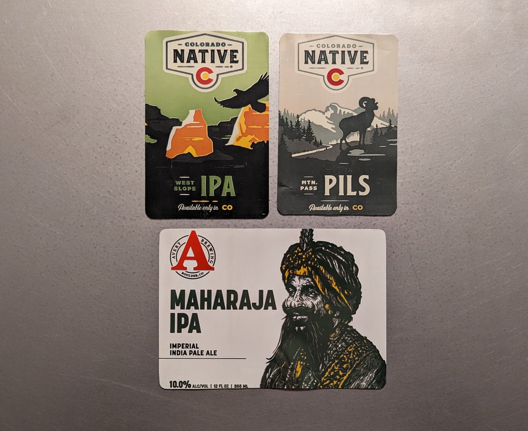 Craft Beer Magnet Avery Brewing Maharaja Imperial IPA India Pale Ale ...