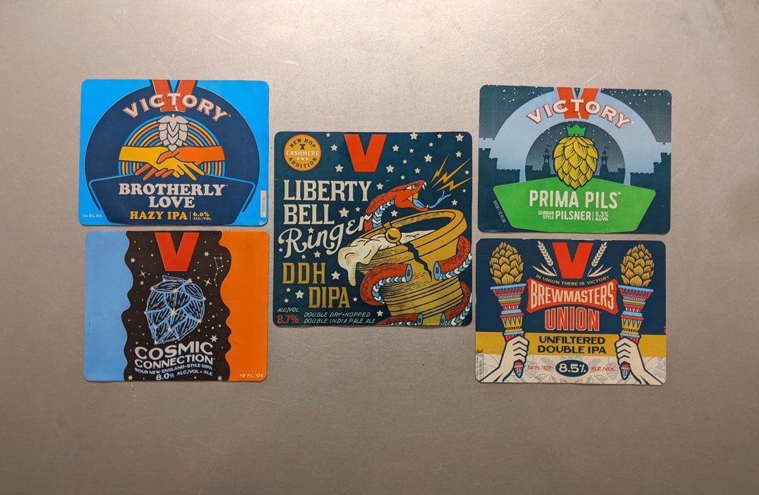 Craft Beer Magnet Victory Brewing Cosmic Connection, Prima Pils ...