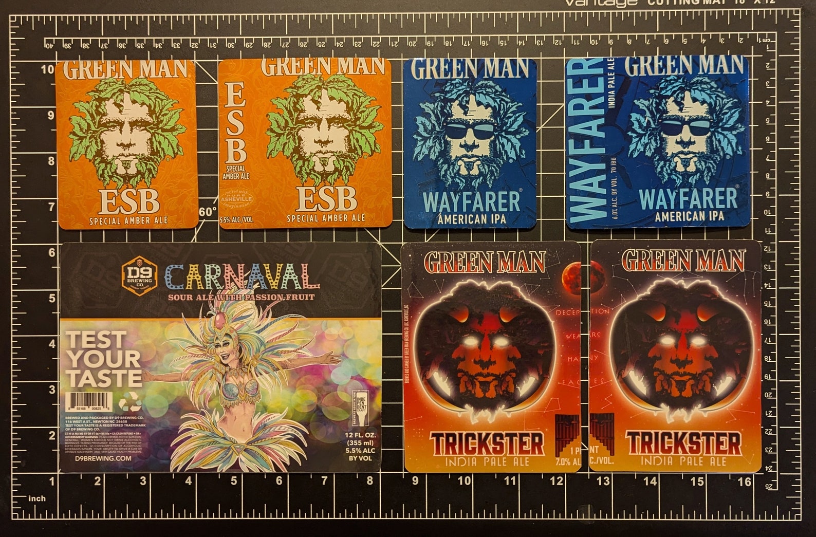 Craft Beer Magnet Green Man Brewing Wayfarer American IPA India Pale ...