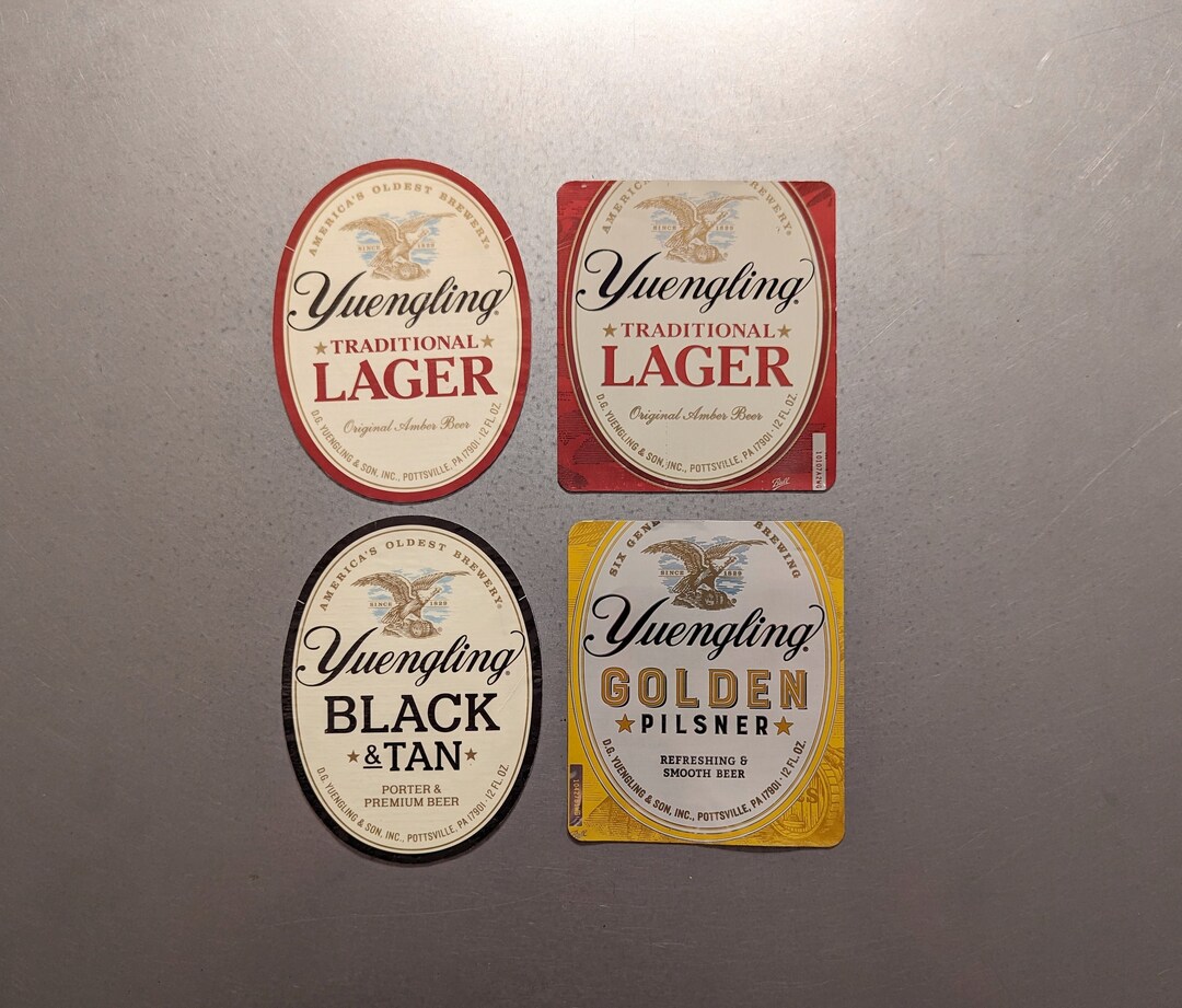 Beer Magnets Yuengling Traditional Lager Black and Tan - Etsy