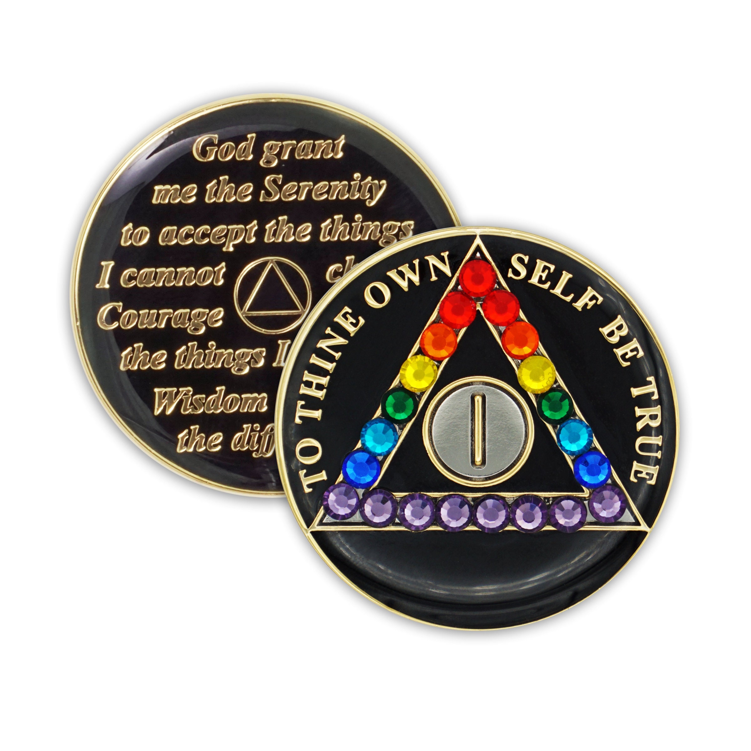 Rainbow Triplate AA Coins - Etsy