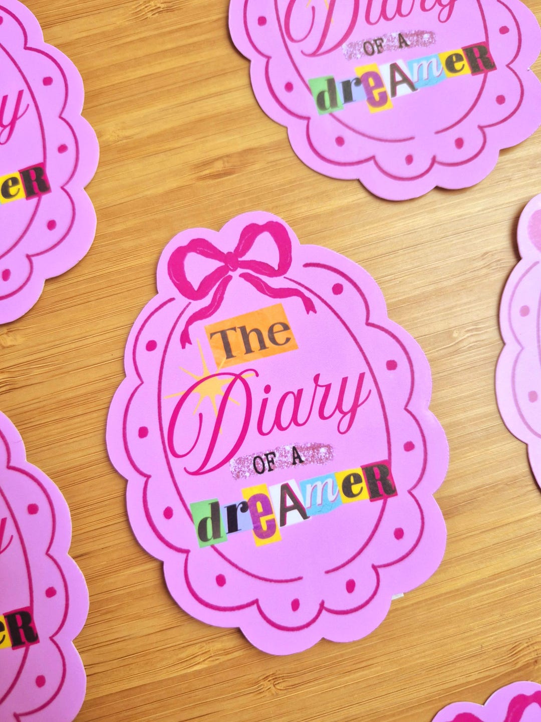 Diary of a Dreamer Sticker • Junk Journal • Scrapbook Sticker • Craft ...
