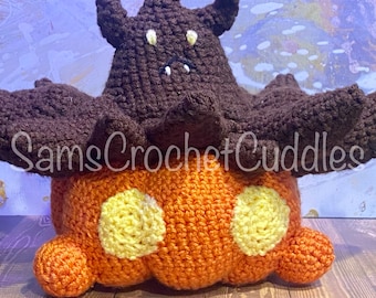 Pumpkaboo Amigurumi Crochet Pattern Inspired by Pokémon - Etsy