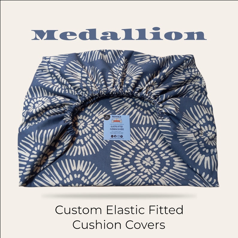 Elastic Fitted & Protective Cushion Cover for Indoor - Etsy