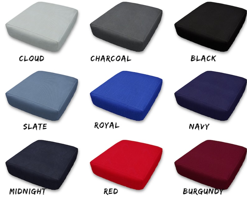 Replacement Elastic Fitted Protective Cushion Cover | Indoor Furniture ...