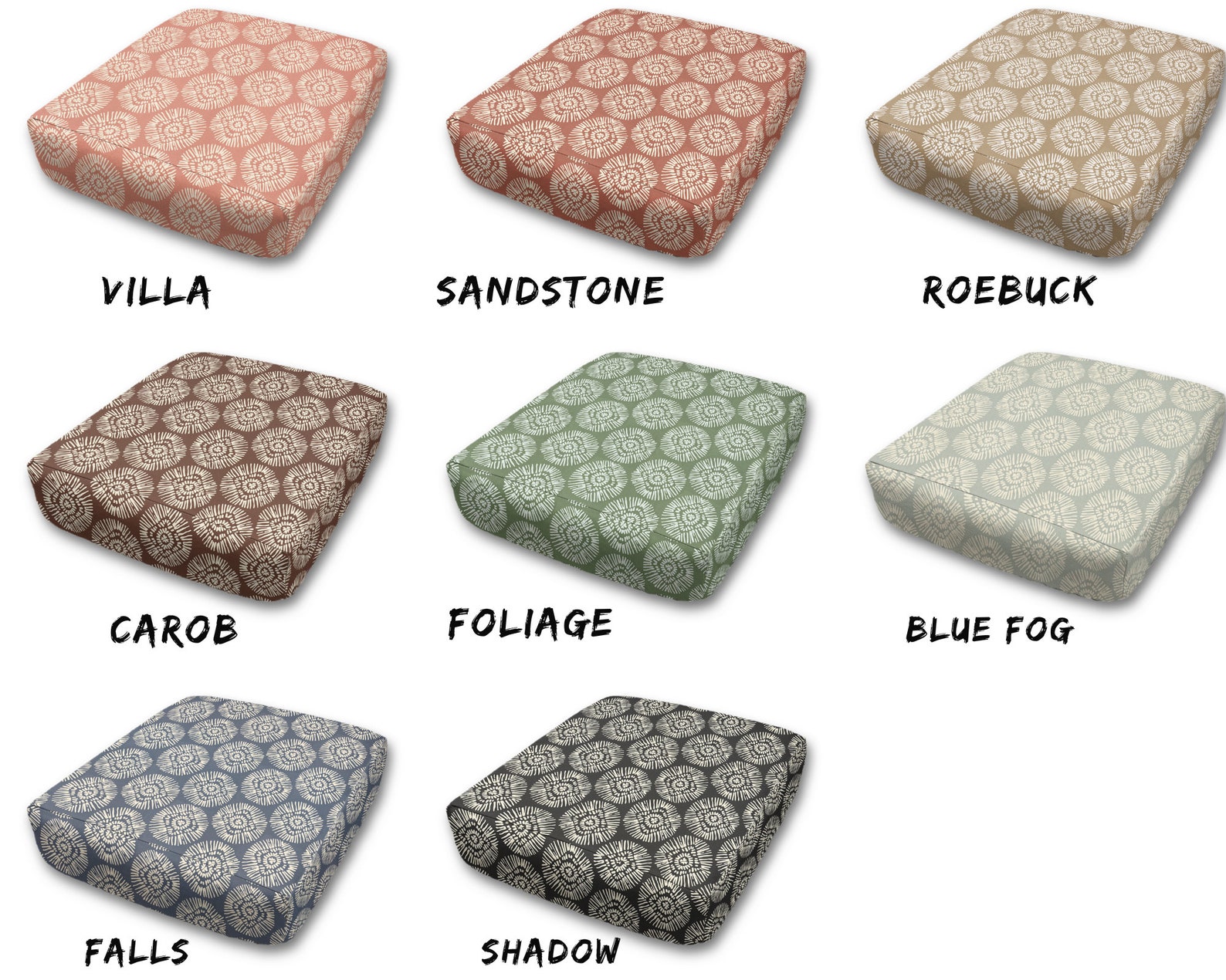 Elastic Fitted & Protective Cushion Cover for Indoor Furniture, Sofa ...