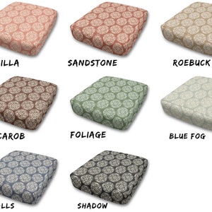 Elastic Fitted & Protective Cushion Cover for Indoor Furniture, Sofa ...