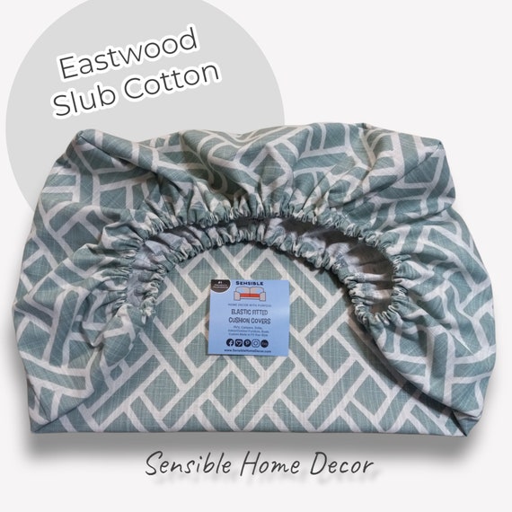 Elastic Fitted & Protective Cushion Cover for Indoor | Etsy