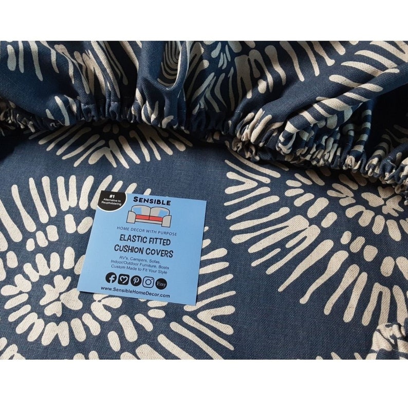 Elastic Fitted & Protective Cushion Cover for Indoor Furniture, Sofa ...