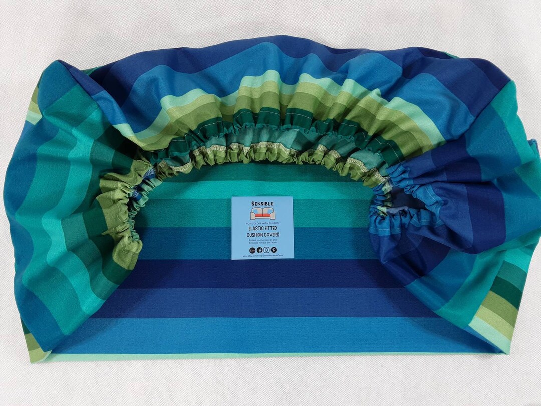 Water Resistant Elastic Fitted & Protective Cushion Cover: - Etsy