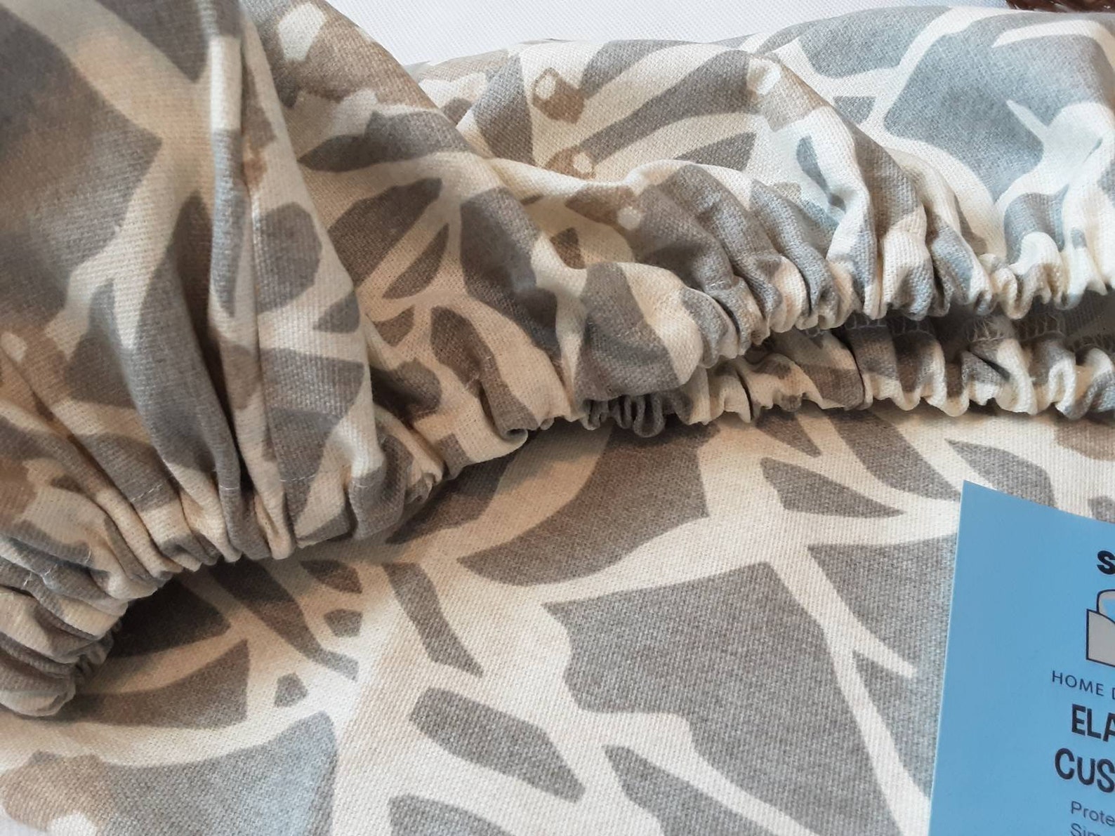 Elastic Fitted & Protective Cushion Cover for Indoor | Etsy