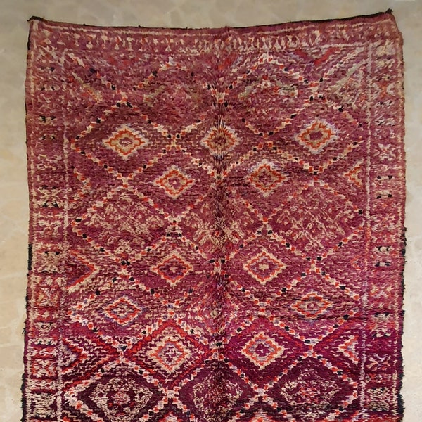 Red Moroccan Rug - Etsy