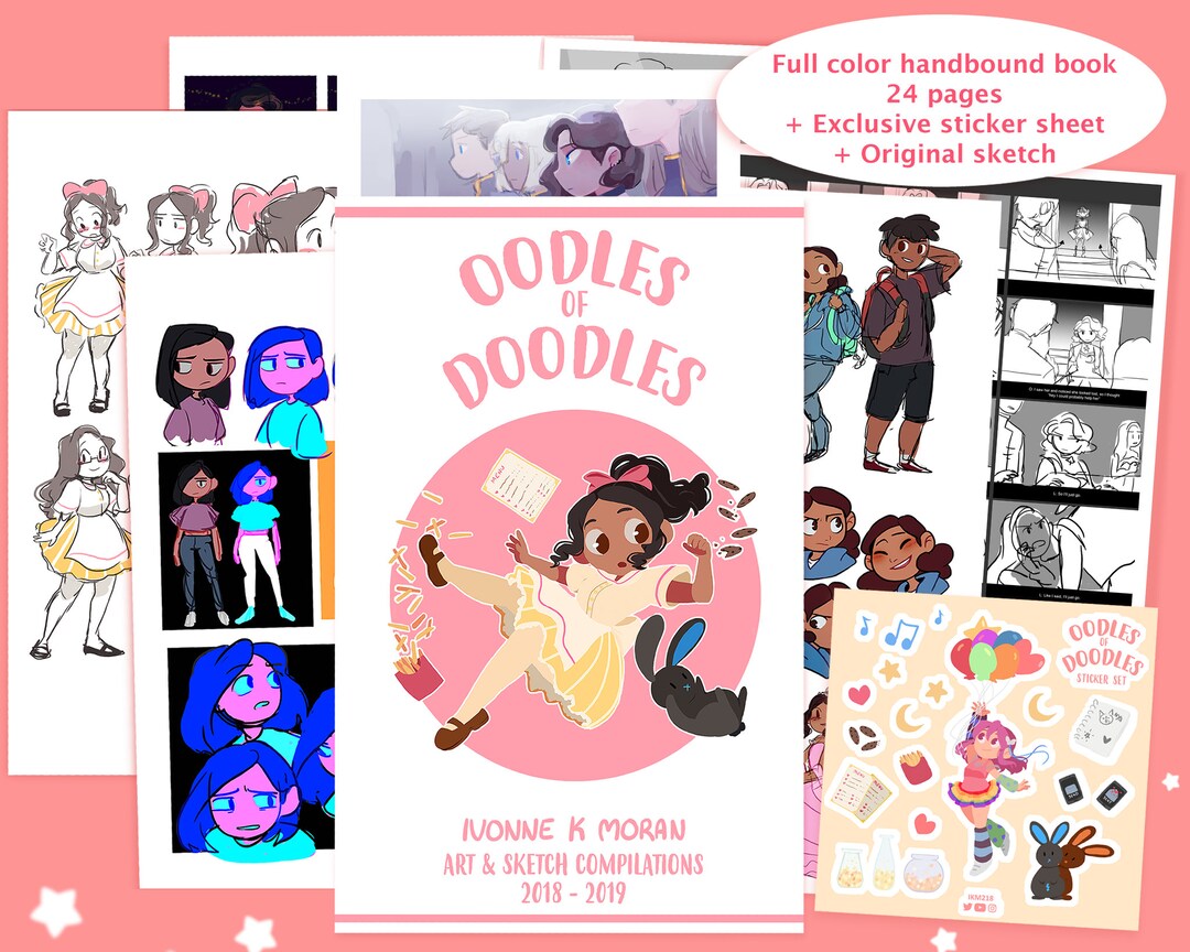 Oodles of Doodles Artbook - Etsy