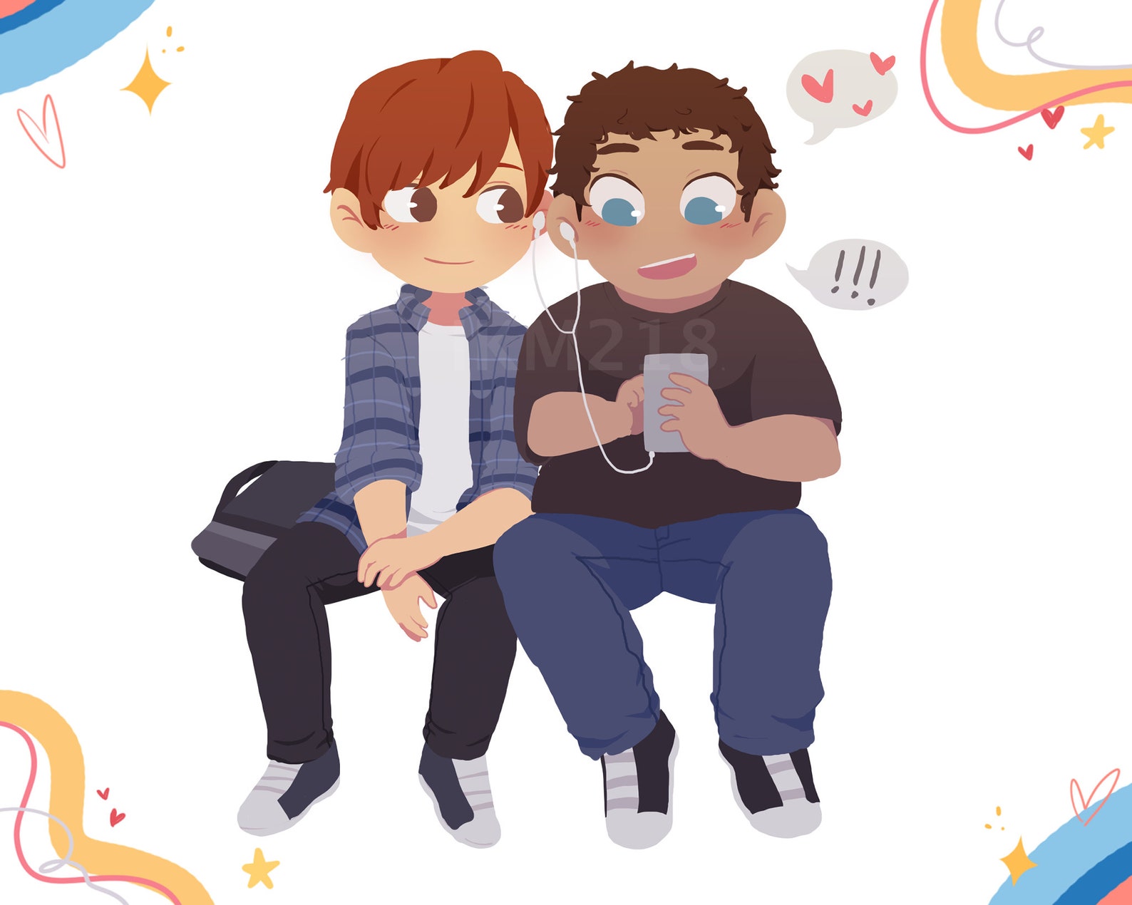 Custom Anime Art Commission Art Commission Sticker / Custom - Etsy