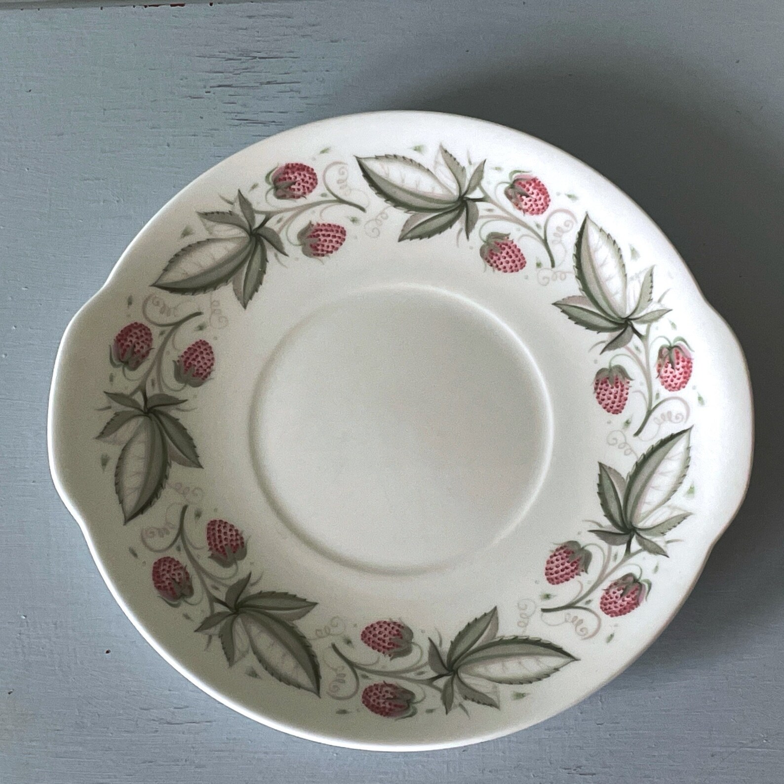 SUSIE COOPER Wild Strawberry Bone China Cake or Sandwich - Etsy