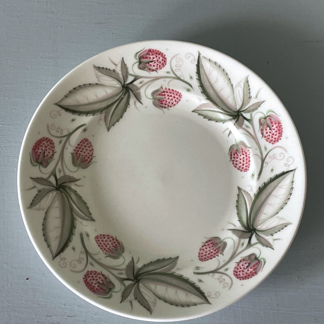 SUSIE COOPER Wild Strawberry Bone China Serving Platter - Etsy