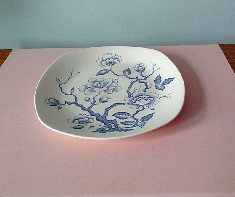 1950s Rare MIDWINTER ' Ming Tree' Dinner Plate Designed by Jessie Tait ...
