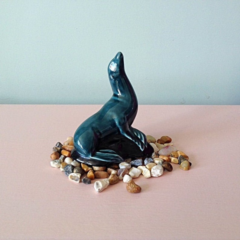 POOLE POTTERY Seal / Sea Lion Figurine 1970s/80s - Etsy