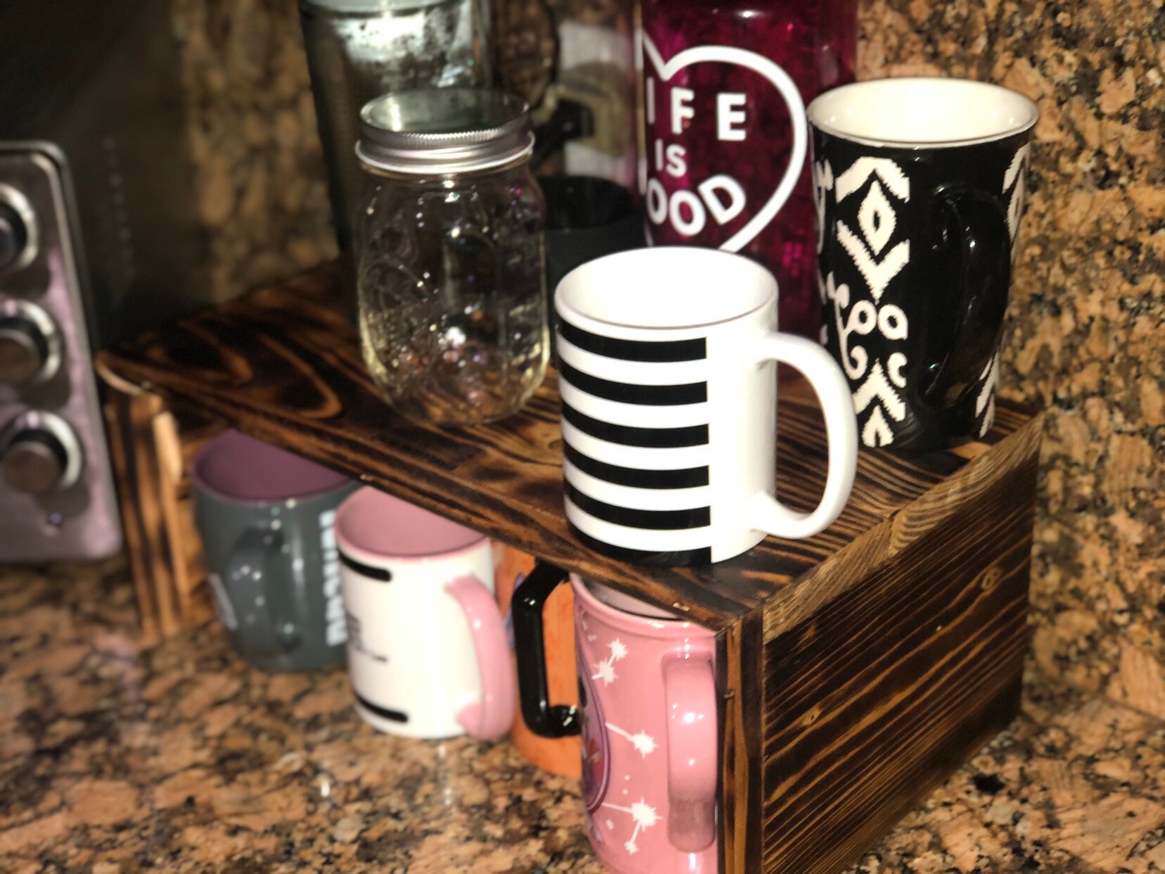 Counter Top Shelf (coffee Cups/mugs) - Etsy