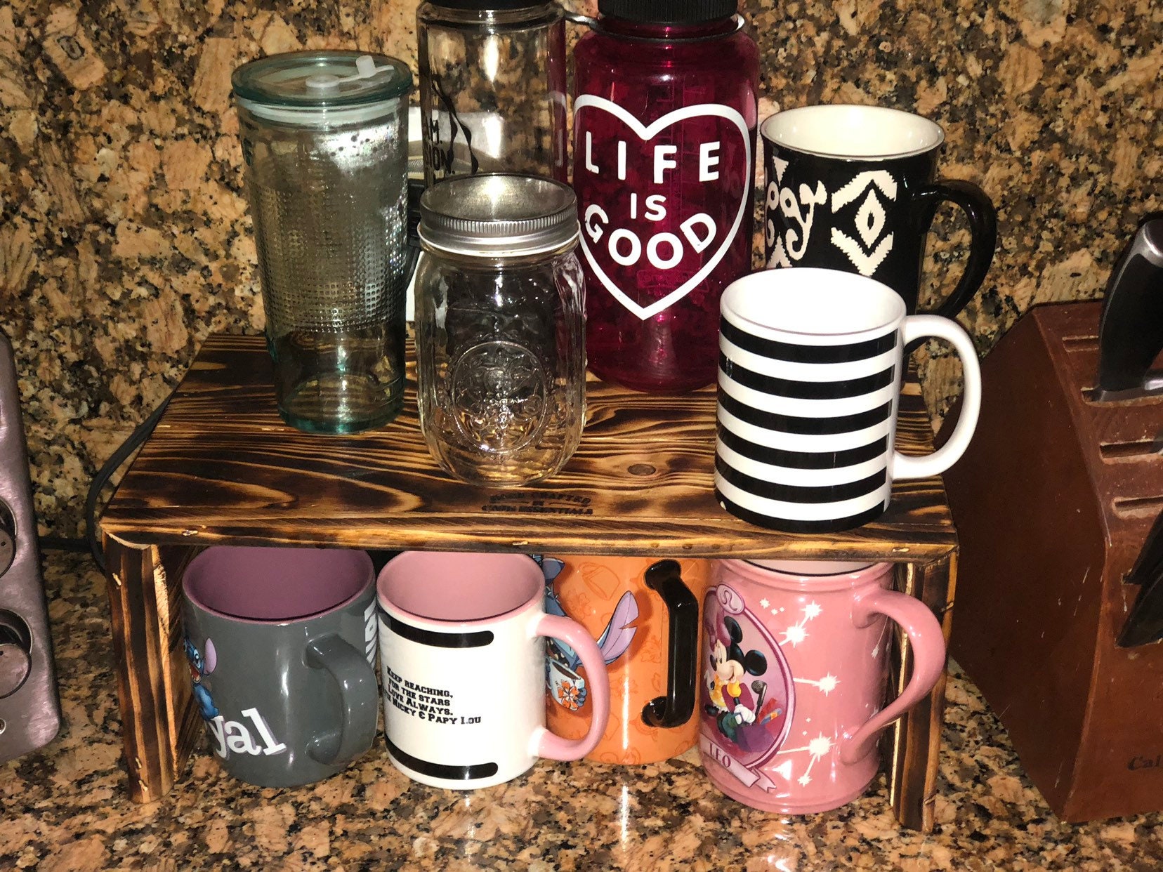 Counter Top Shelf (coffee Cups/mugs) - Etsy