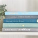 Bundle of Mixed Gray + Teal/turquoise + Books, Decorative Books ...