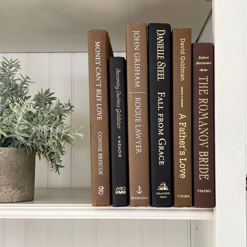 Stacked Books Decor - Etsy