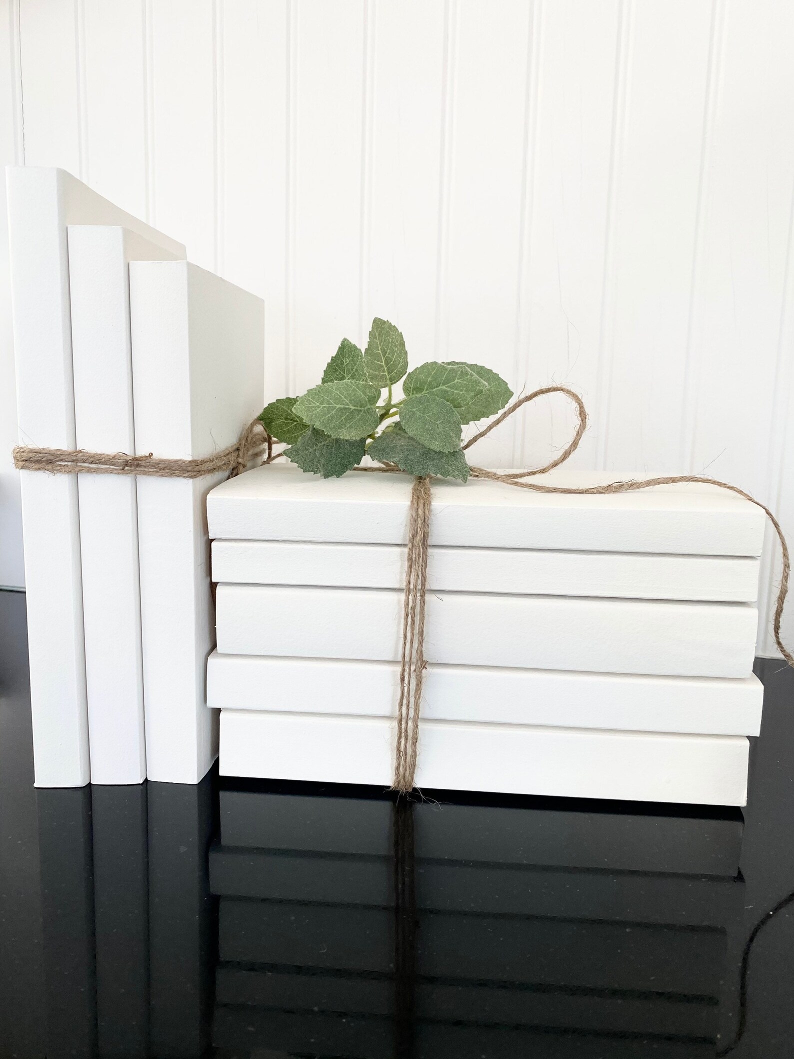 Decorative Book White Book Bookshelf Decor Coffee Table - Etsy