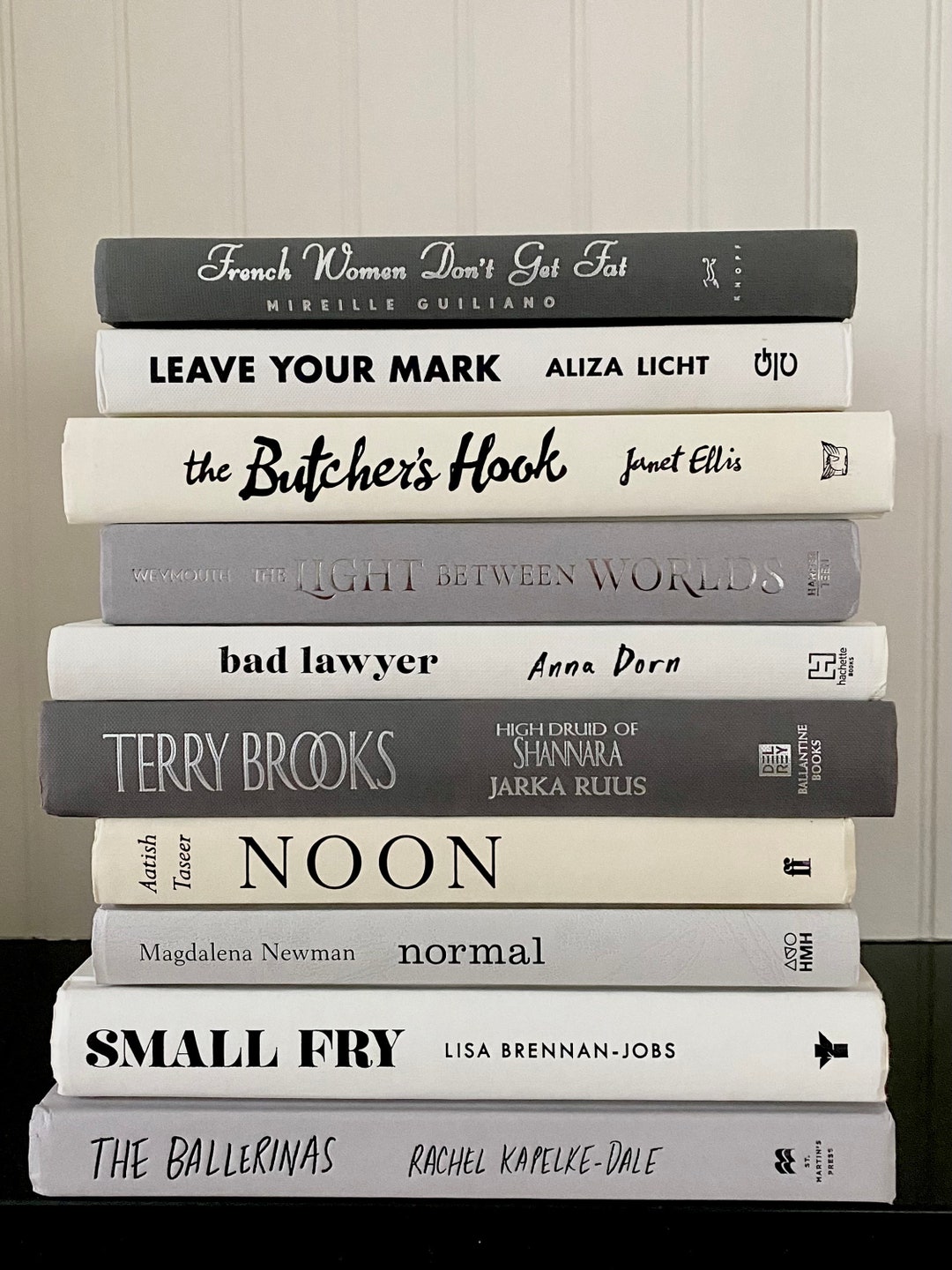 Display Book, Cool Neutral Book for Staging Home Decor, Decorative ...