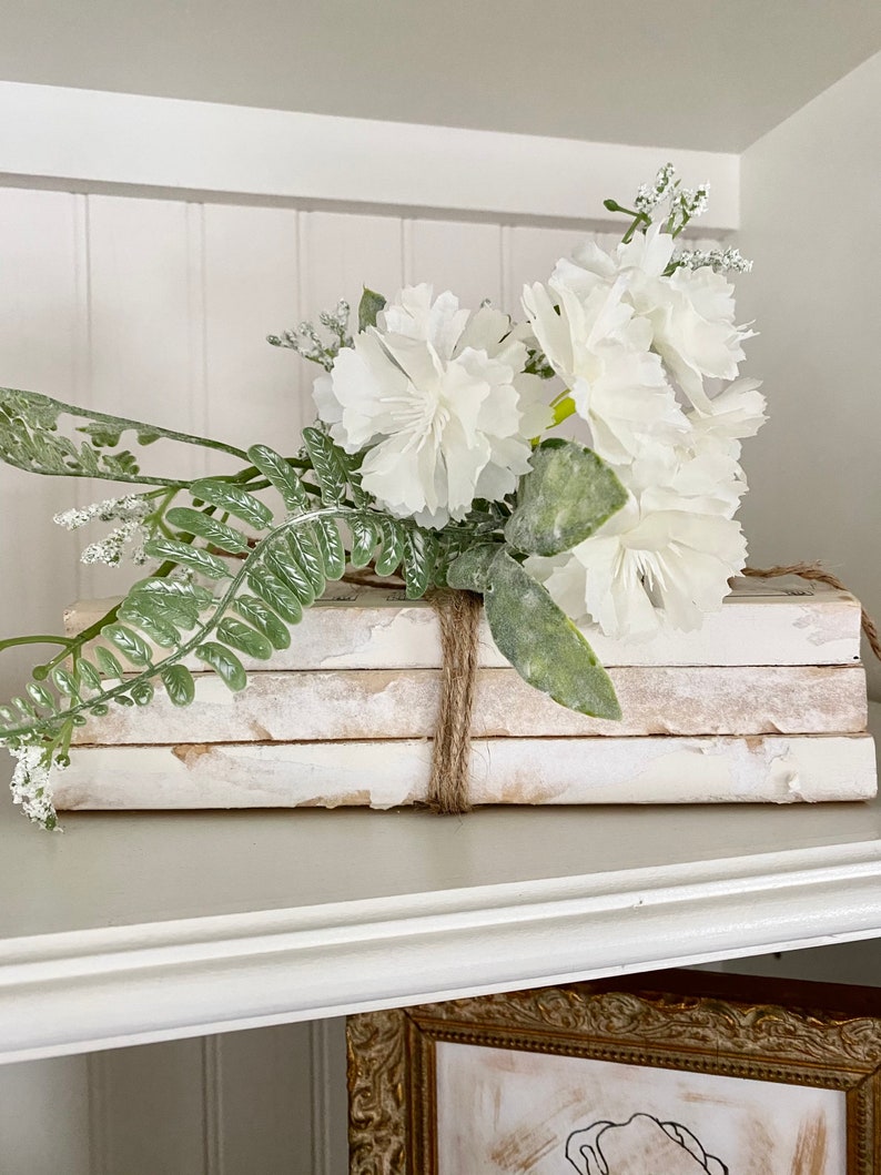 Rustic Books Farmhouse Book Book Stack Vintage Decor - Etsy