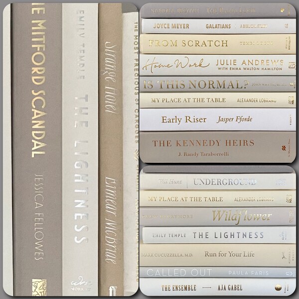 Designer Decorative Books - Etsy