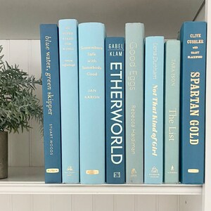 Decorative Books, Bookshelf Decor, Modern Book Decor, Book for Staging ...