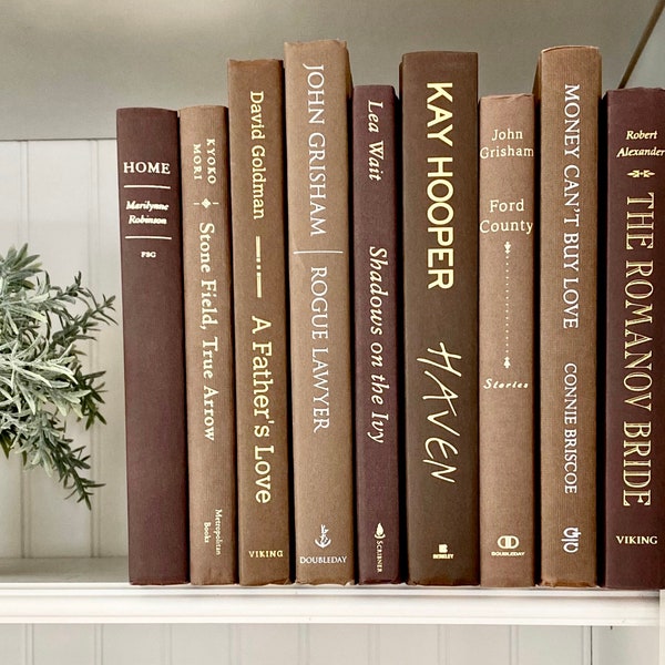 Decorative Books - Etsy