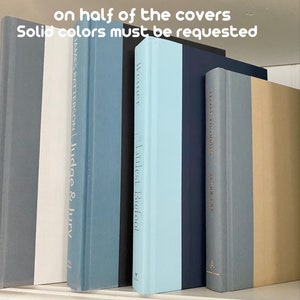 Beachy Blue Bookshelf Decor: Shades of Blue Books for Home Office ...