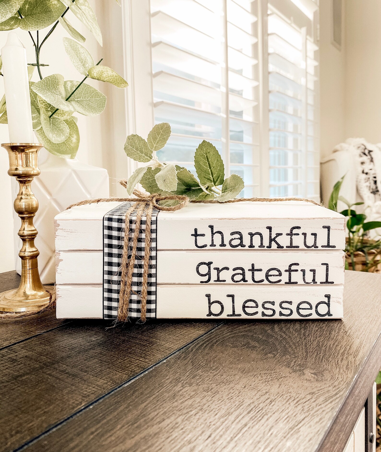 Fall Decor/book Stack/book Bundle/stamped Books/farmhouse Books/painted ...