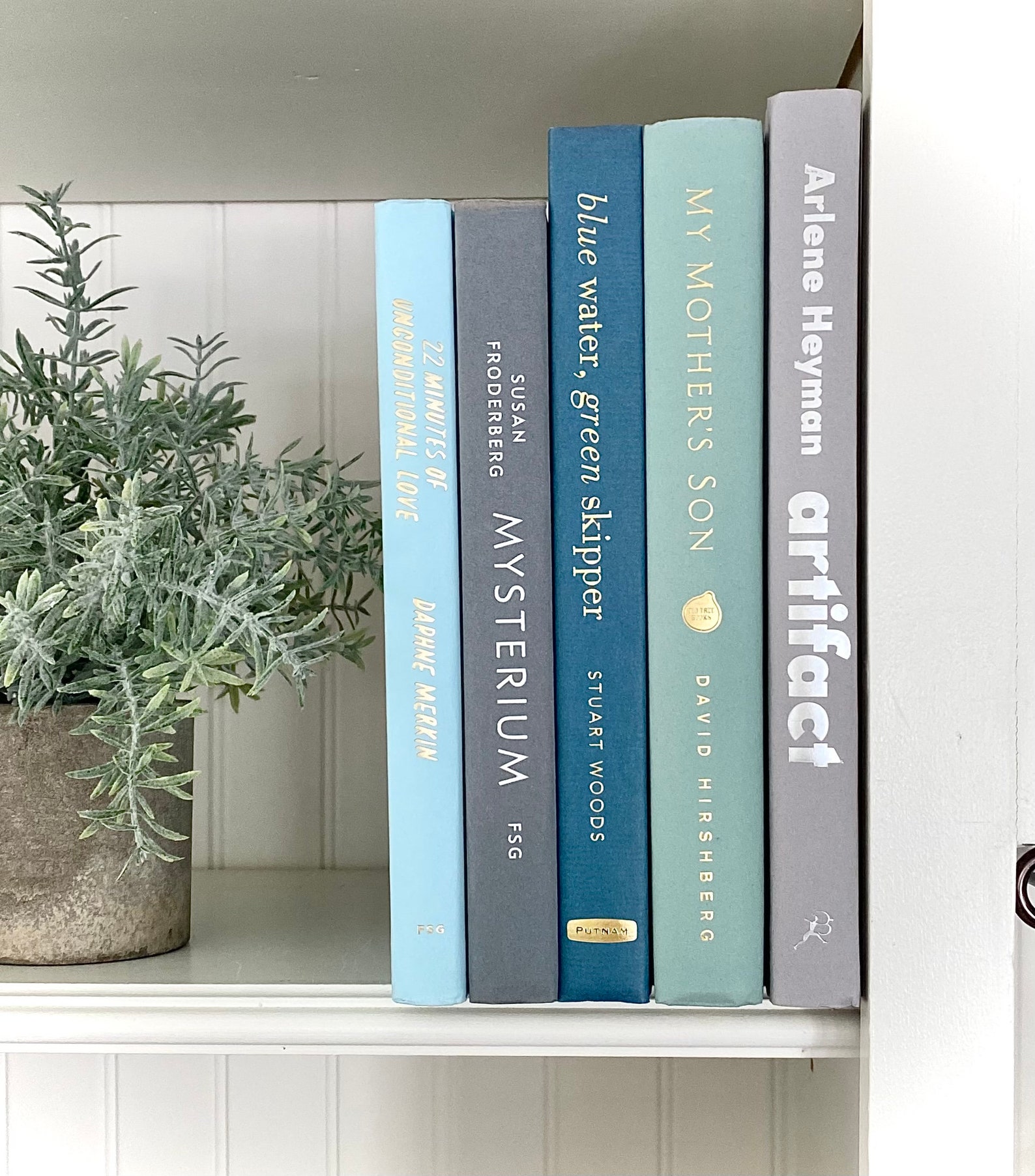 Bundle of Mixed Gray Teal/turquoise Books Decorative - Etsy