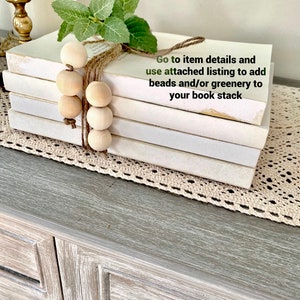 Rustic Books, Farmhouse Book, Book Stack, Vintage Decor, Shabby Chic ...