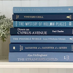 Blue Book, Staging Books, Home Decor, Decorative Books, Bookshelf Decor ...