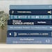 Blue Navy French Blue Books, Decorative Books, Bookshelf Decor, Table ...