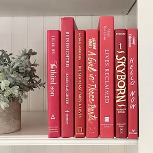 Book Decor, Aesthetic Book With Color, Seasonal Colored Book, Book for ...