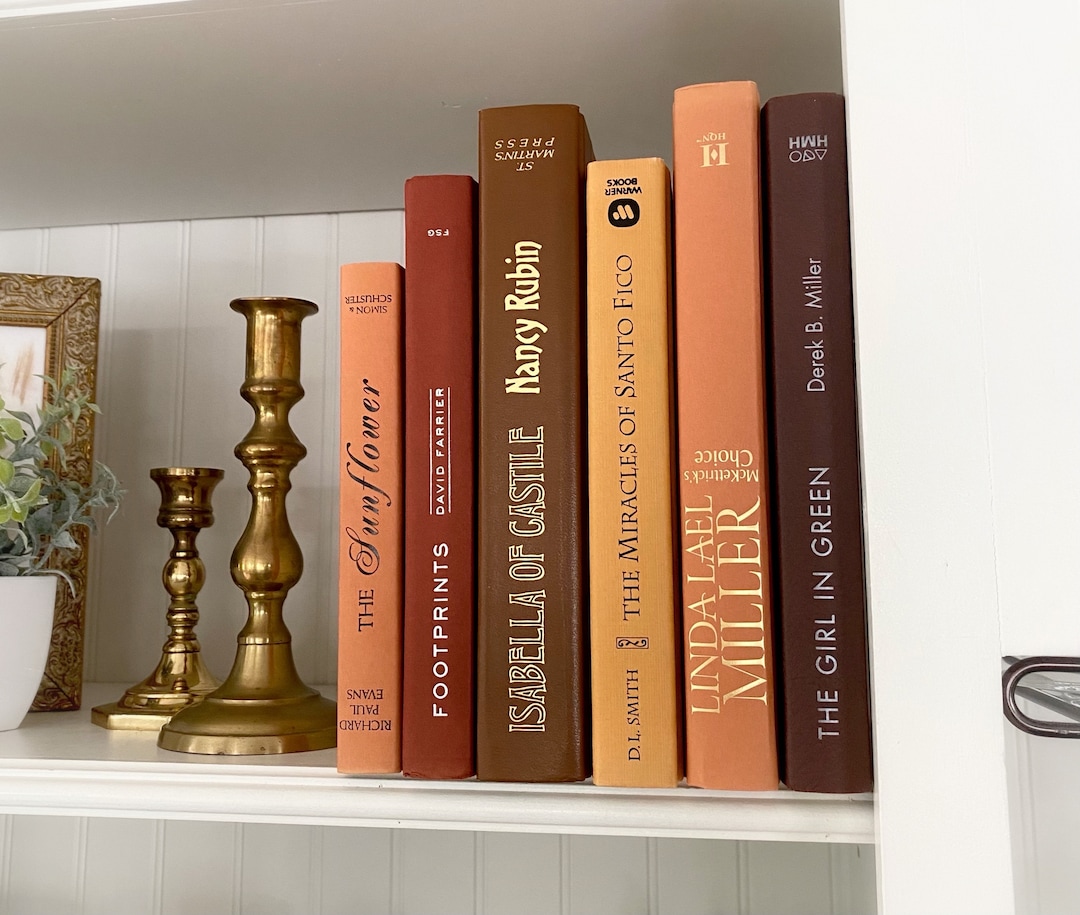 Fall Book Display, Fall Decor, Southwestern Decor, Bundle of Mixed ...