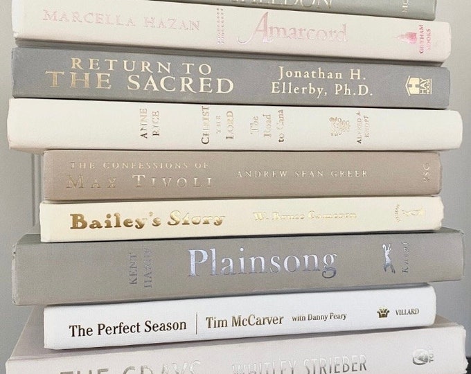 Neutral Book Decor, Book Shades For, Bookshelf Living Room Bedroom ...
